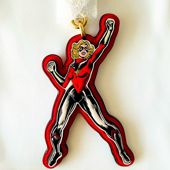 Coach | Accessories | Nwt Coach Marvel Ltded Captain Carol Denvers Fob ...